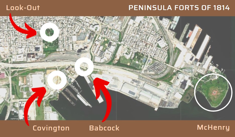 The Lost Peninsula Forts of the War of 1812 – South Baltimore Peninsula ...